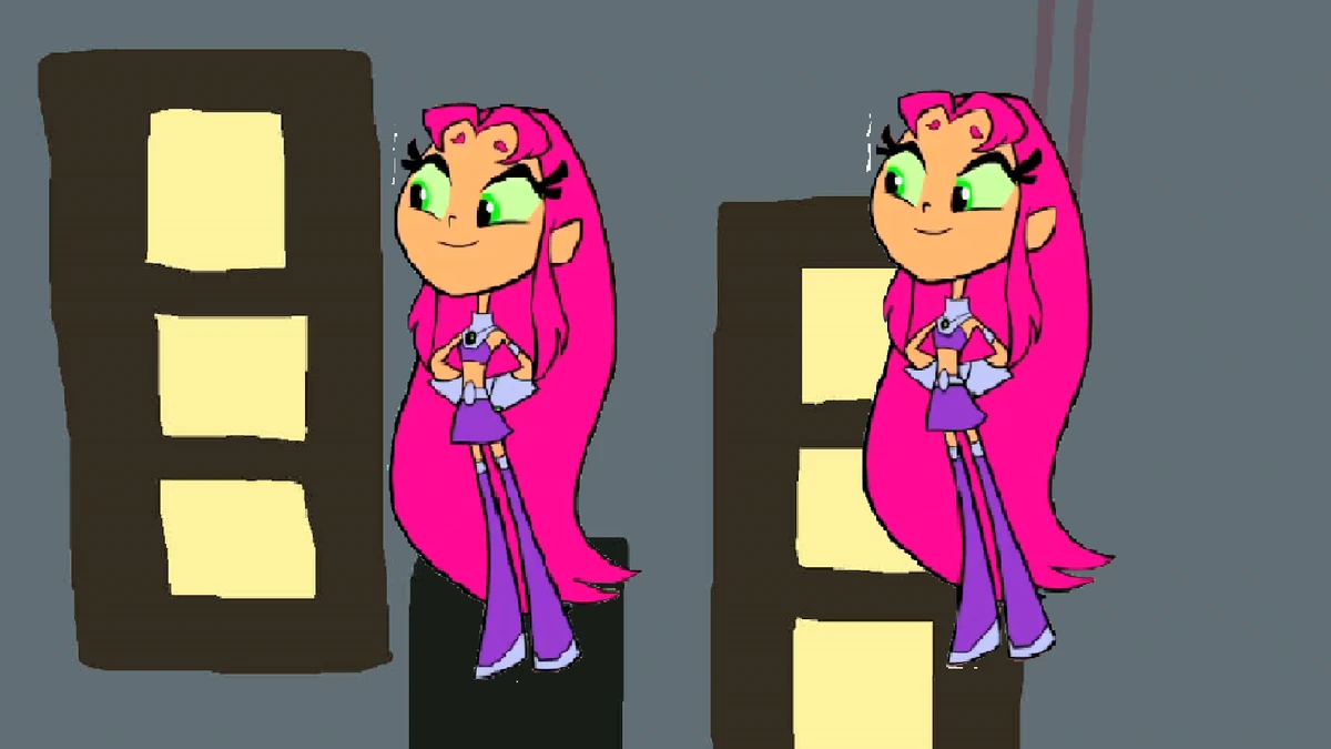 Two Starfires in Room by doublekids07 (DeviantArt stuff) | Fan art Fun ...