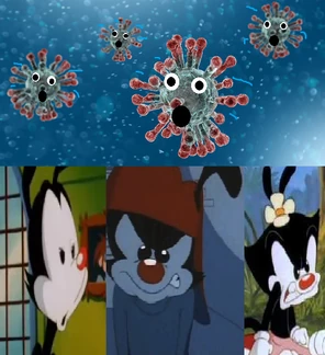 Yakko, Wakko and Dot Warner have had it with COVID-19 by ...