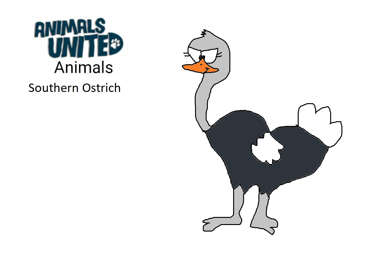 Animals United Animals : Southern Ostrich by Sidaba (DeviantArt stuff ...