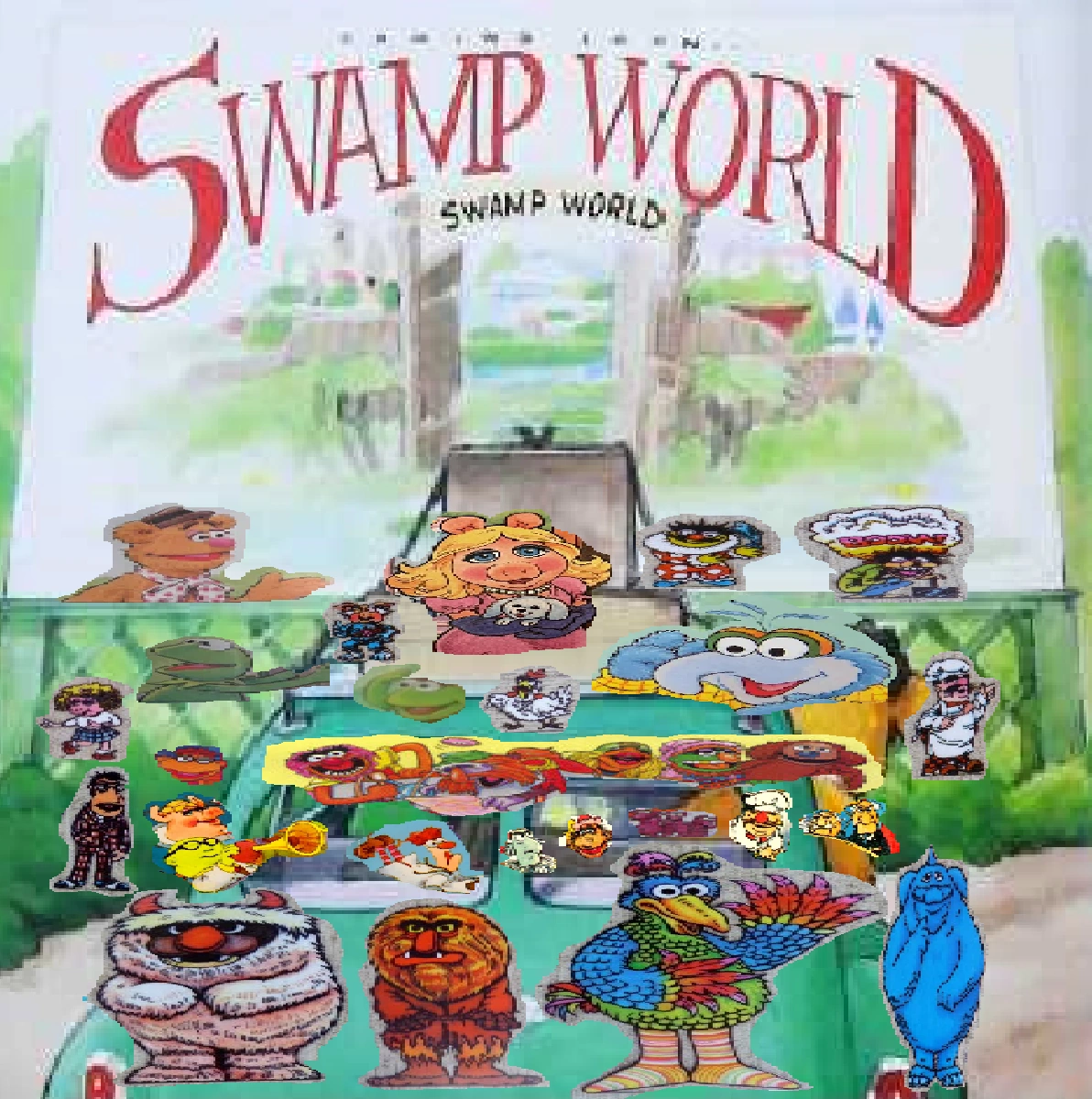 Muppets Take a Trip (1984, Ellen Weiss, Tom Leigh, Muppet Press, Random House) | Fan art Fun ...