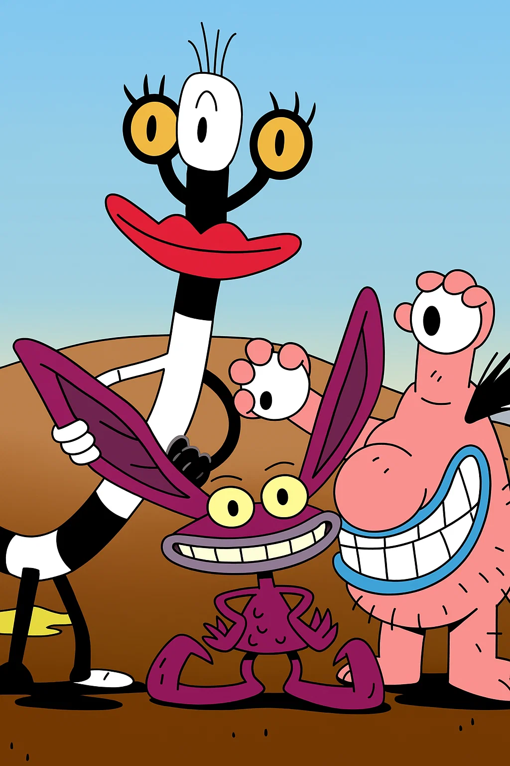 Aaahh!!! Real Monsters in The Loud House Style! by mnwachukwu16 (DeviantArt stuff) | Fan art Fun ...