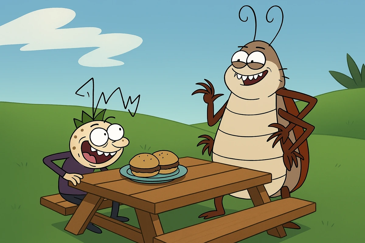 Rube Roach and Reg Roach in Regular Show Style! (Copilot Al) | Fan art ...