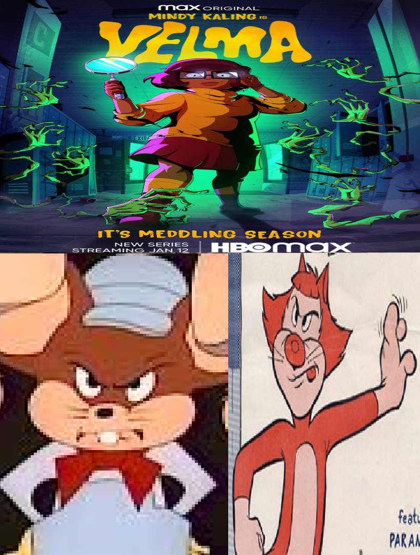 Herman And Katnip Hate Velma 2023 By Maxiethefox2005 Deviantart