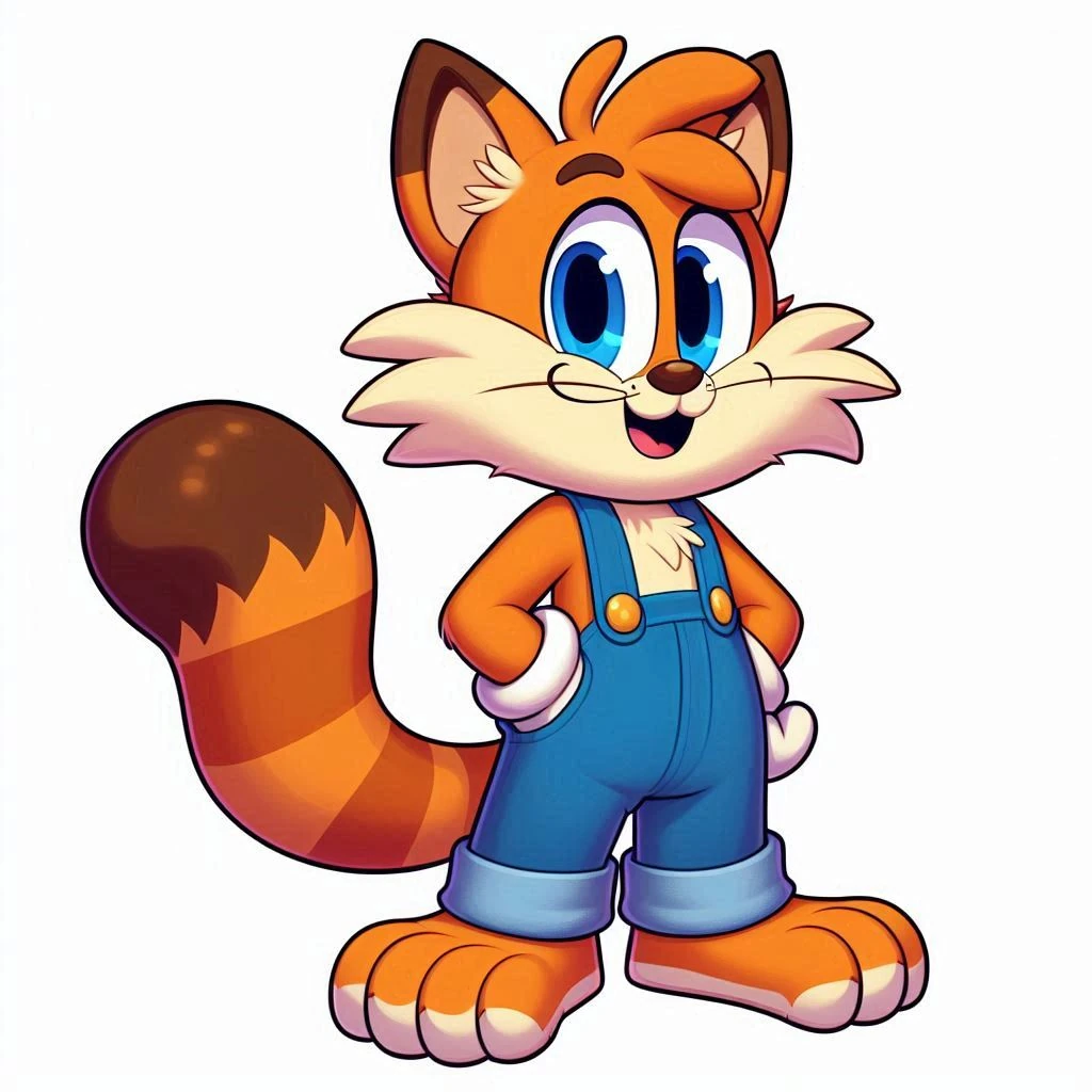 Toony Bubsy Bobcat (AI stuff) | Fan art Fun Wiki | Fandom