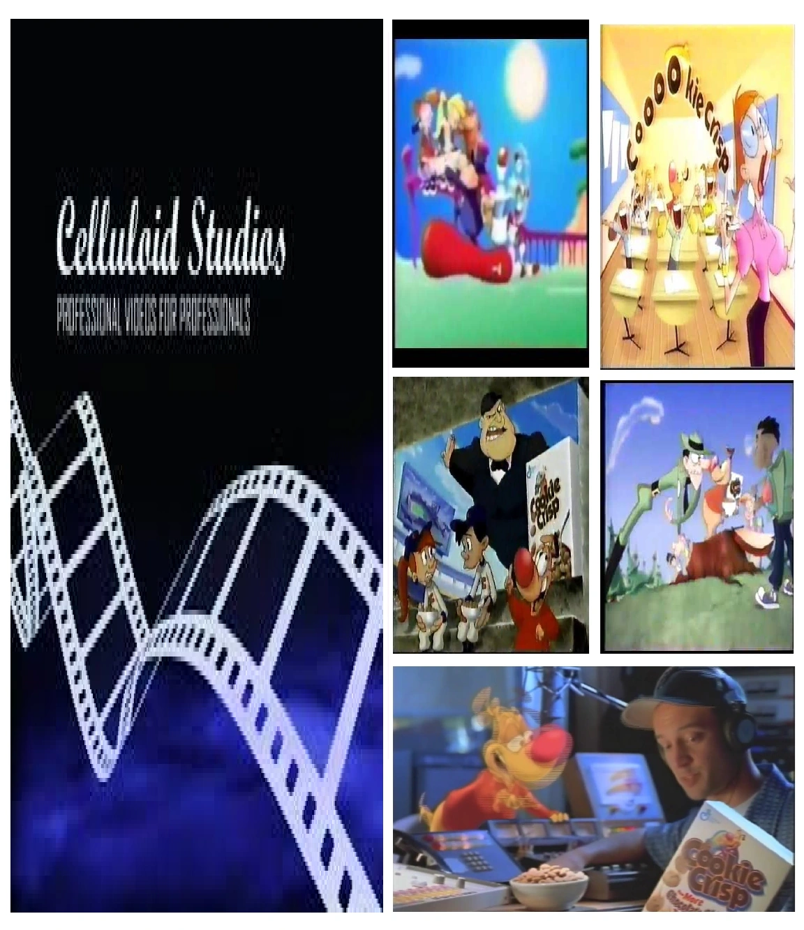 Celluloid Studios animator and character designer for Cookie Crisp ...