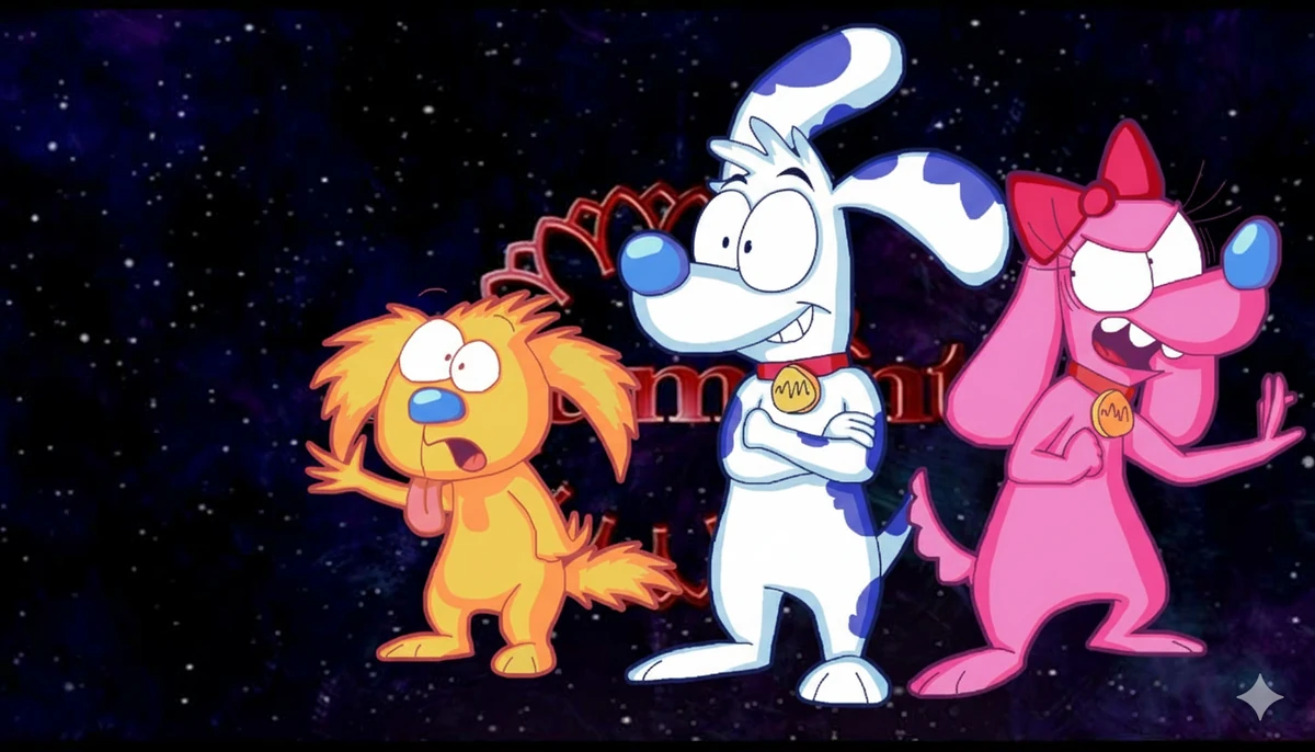 Ralph, Mitzy and Scribble in Gaumont (Gemini) | Fan art Fun Wiki | Fandom