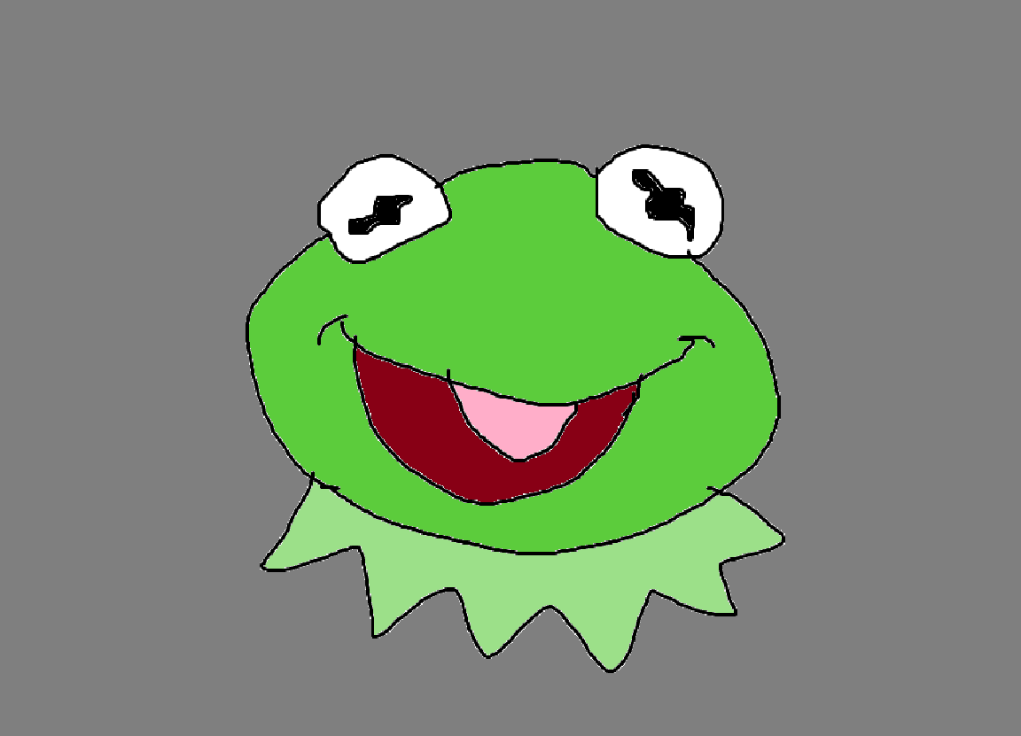Apocalypse Museum Art Frame - Kermit head part (art STUFF) | Fan art ...