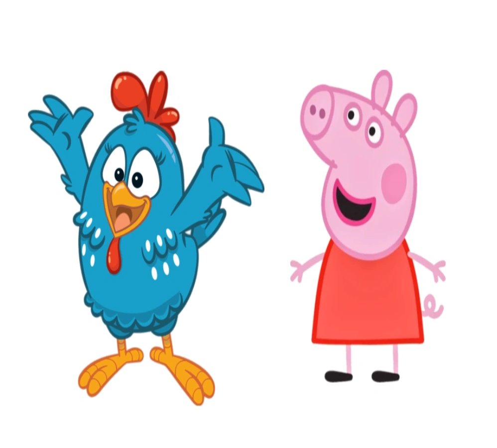 Lottie Dottie Chicken and Peppa Pig (DeviantArt stuff) | Fan art Fun ...