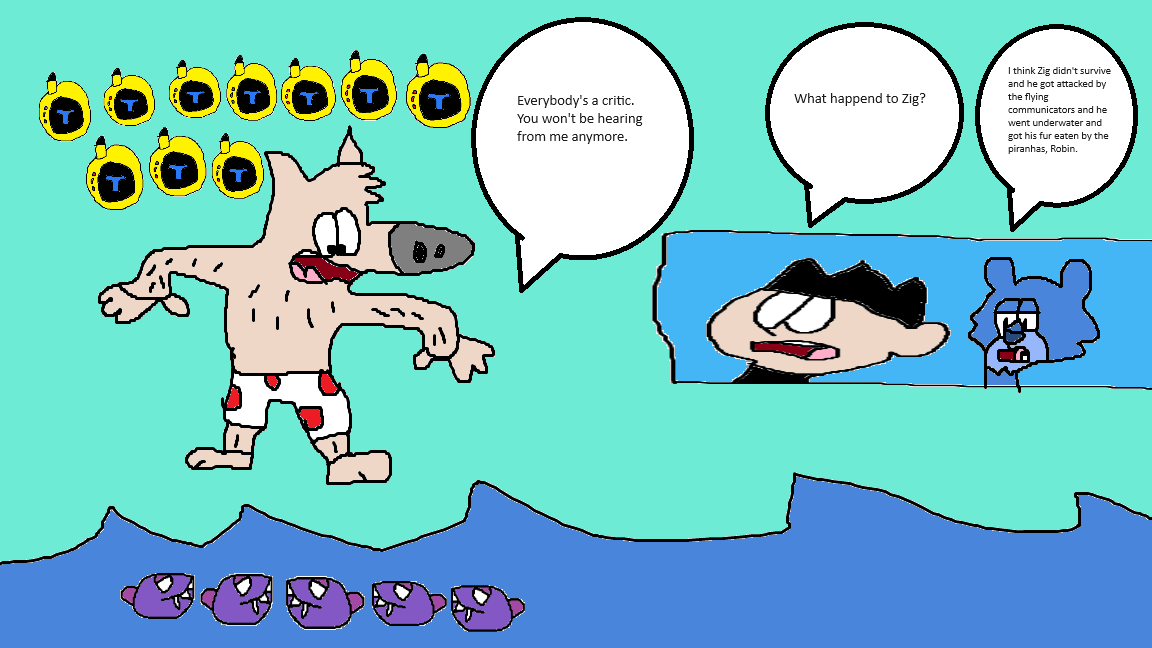 Zig gets Phone Zapped by SidabatheToonLord (DeviantArt stuff) | Fan art ...