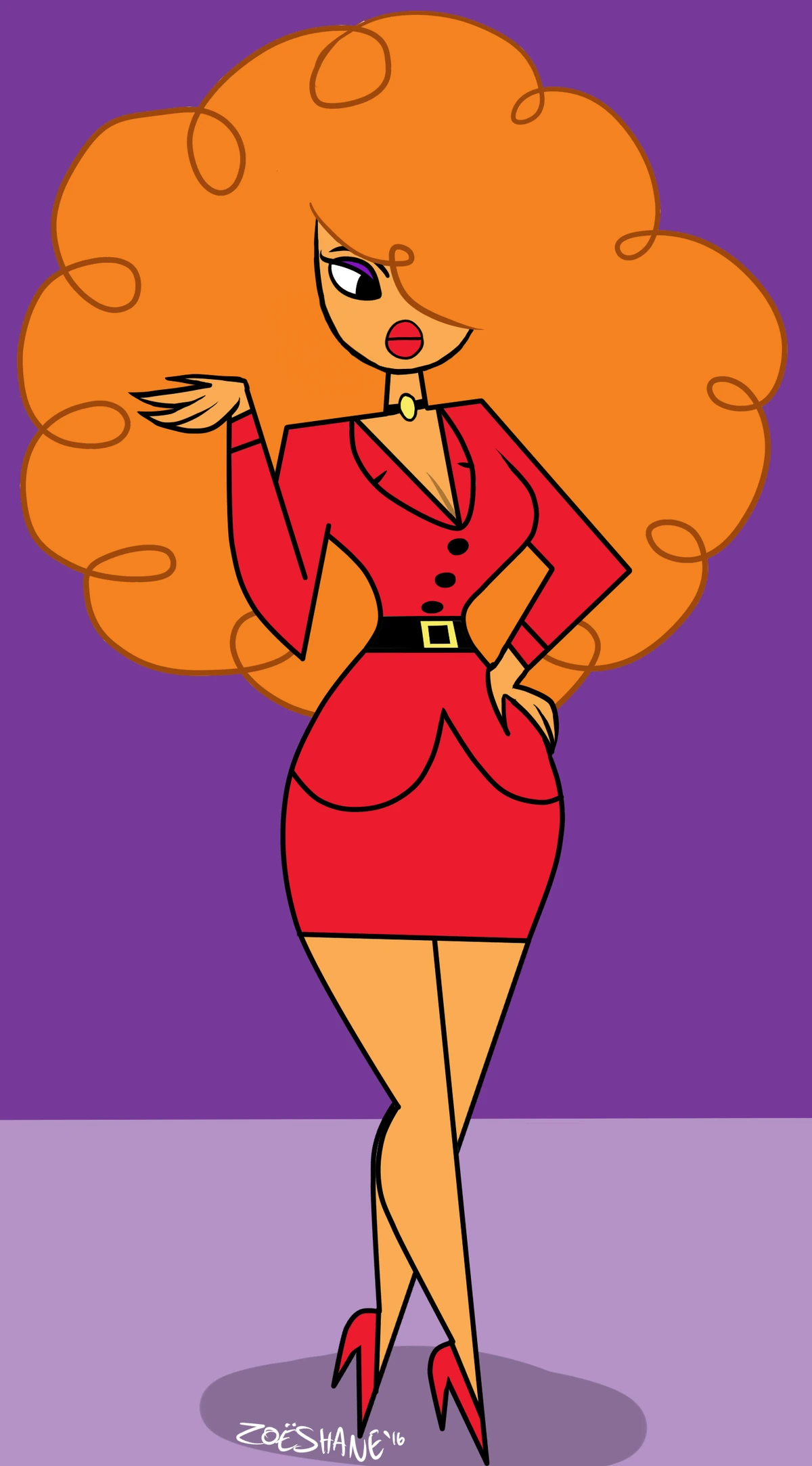 Sara Bellum (The Powerpuff Girls) Face Reveal by SidabaTheToonLord ...