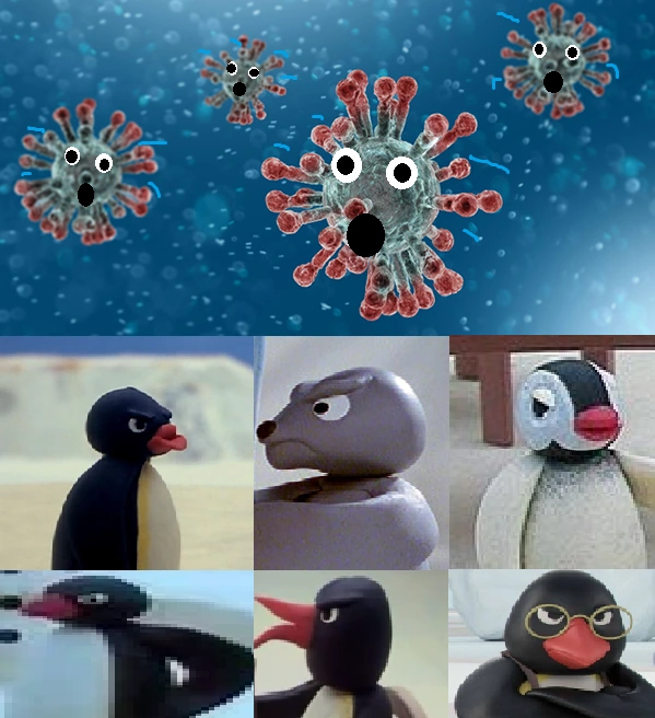 Pingu and his family have had it with COVID-19 by joseluislobatohumane ...