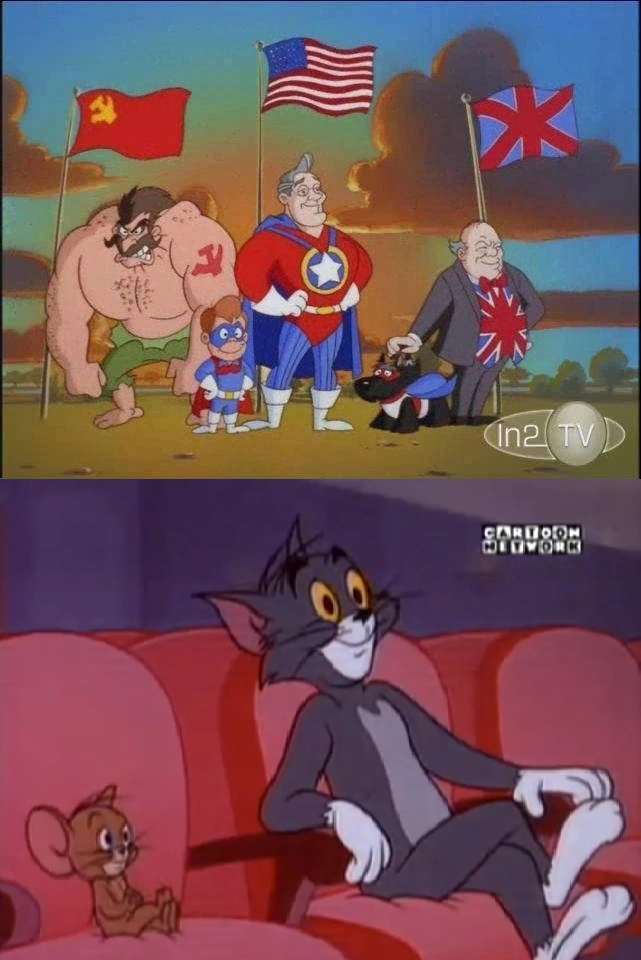 Tom and Jerry are Happy at WW2 Freedom League by joseluislobatohumane ...