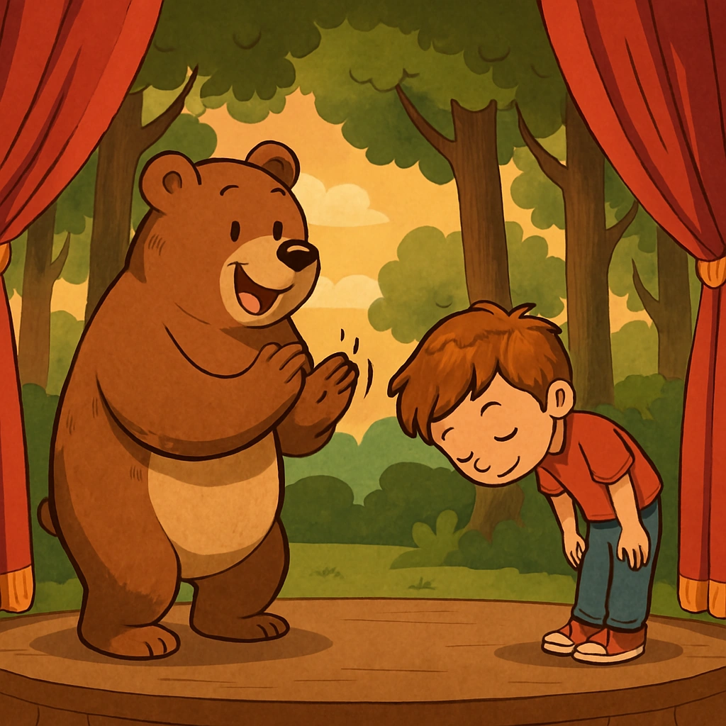 A forest stage performance (Copilot AI stuff) | Fan art Fun Wiki | Fandom