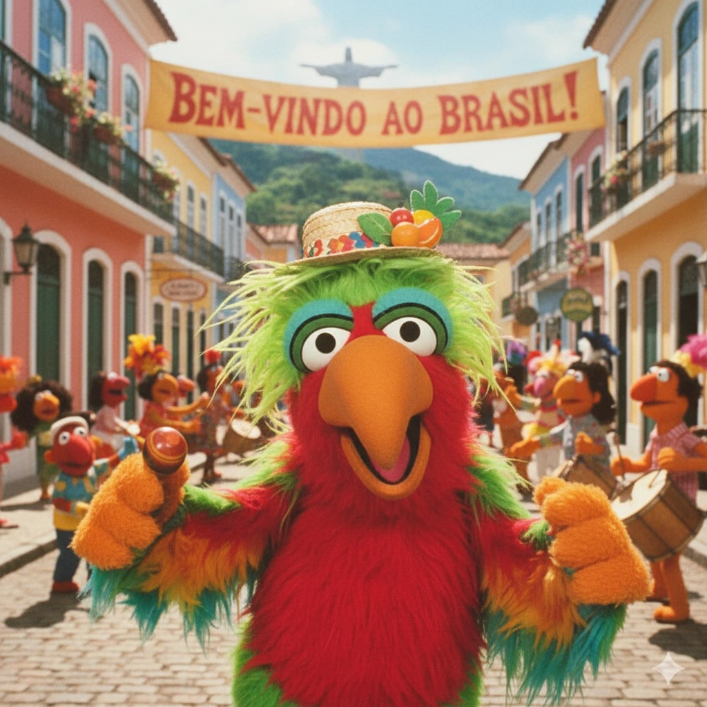 Eric the Parrot Goes to Brazil (Gemini) | Fan art Fun Wiki | Fandom
