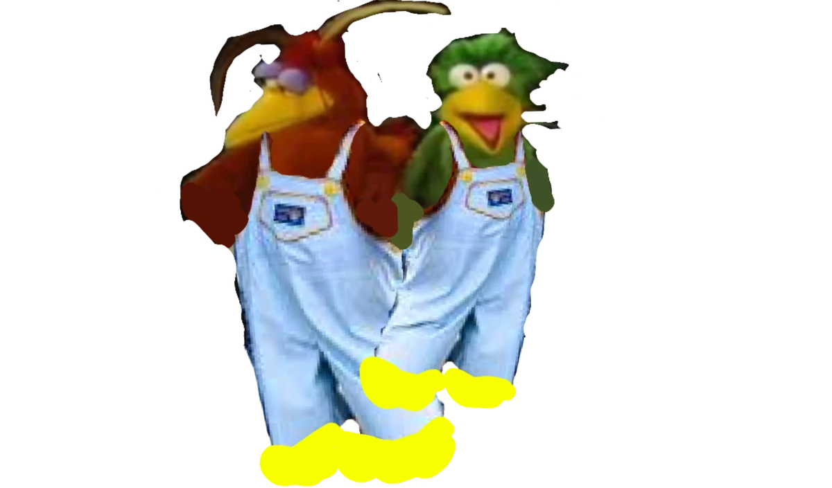 Harvey and Clyde Wears Overalls | Fan art Fun Wiki | Fandom