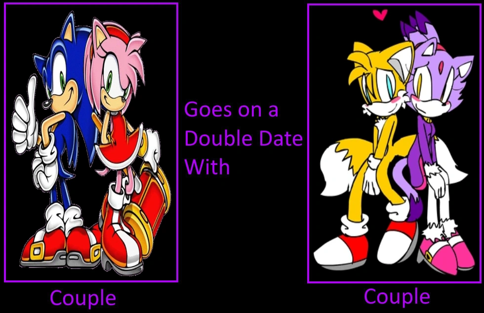 What if Sonic and Amy go on double date with Tails and Blaze by ...