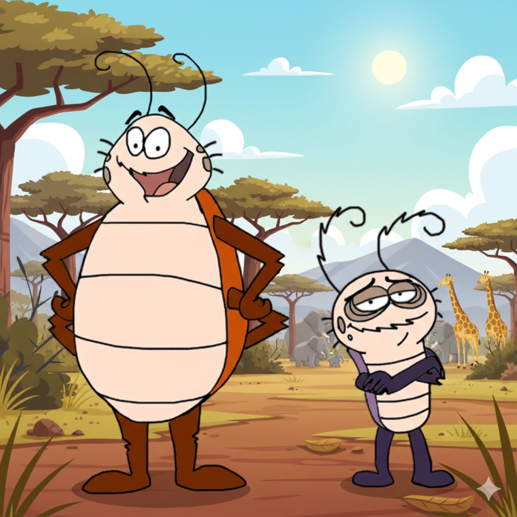 Rube Roach and Reg Roach in the Safari (Gemini) | Fan art Fun Wiki | Fandom