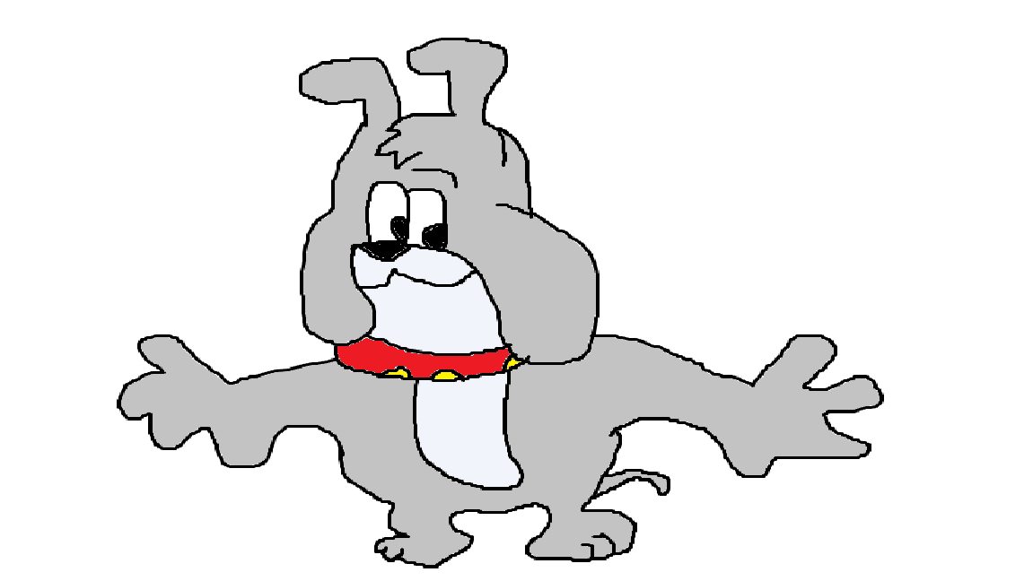 Spike Bulldog in style of Hector the Bulldog (art STUFF) | Fan art Fun ...