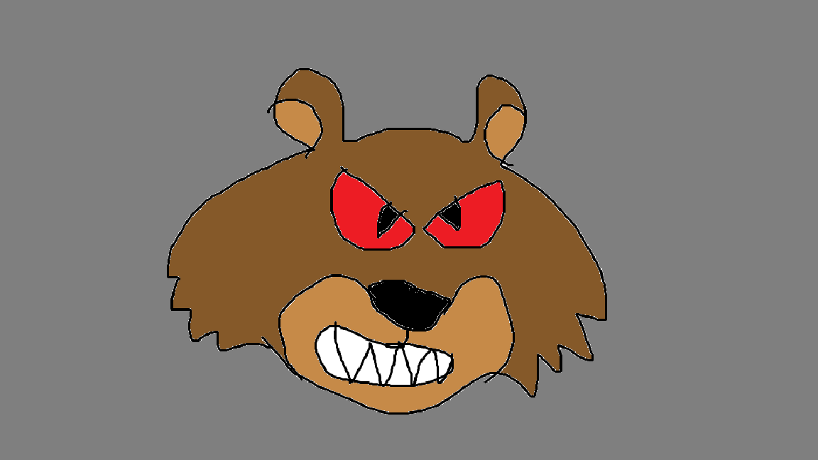 Apocalypse Museum Art Frame - Vicious bear (art STUFF) | Fan art Fun ...