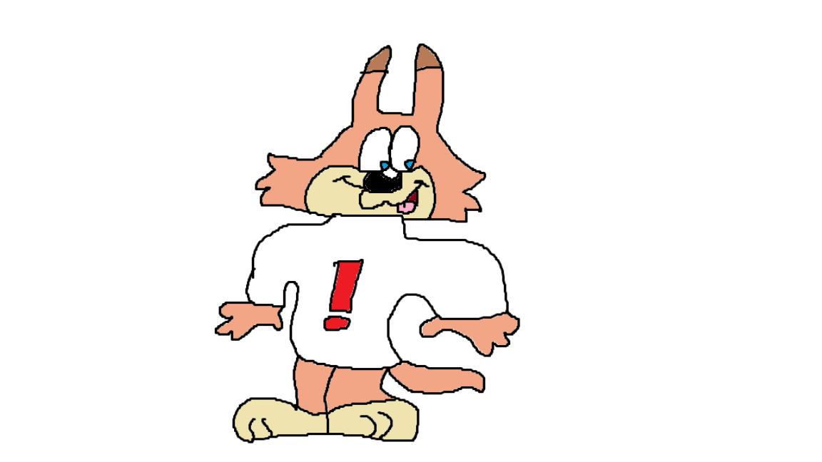 Bubsy Bobcat in style of Bonkers D. Bobcat (art STUFF) | Fan art Fun ...