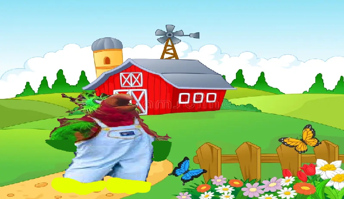 Eric the Parrot on the Farm | Fan art Fun Wiki | Fandom