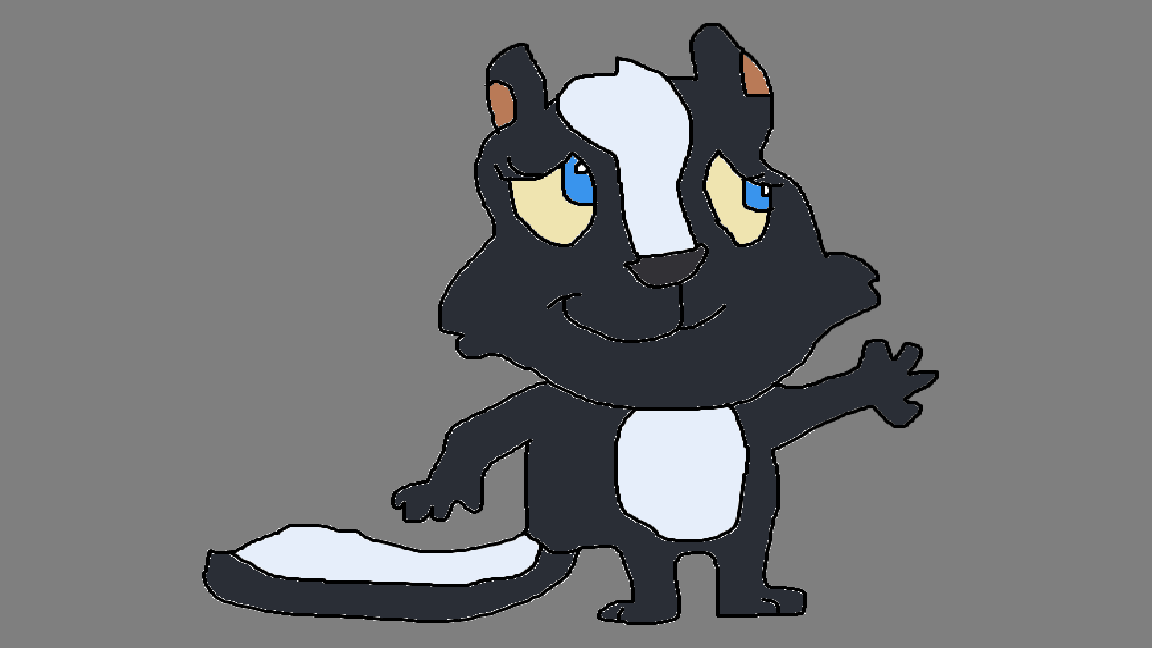 Hi! said the skunk with her soft voice (Animal stories) | Fan art Fun ...