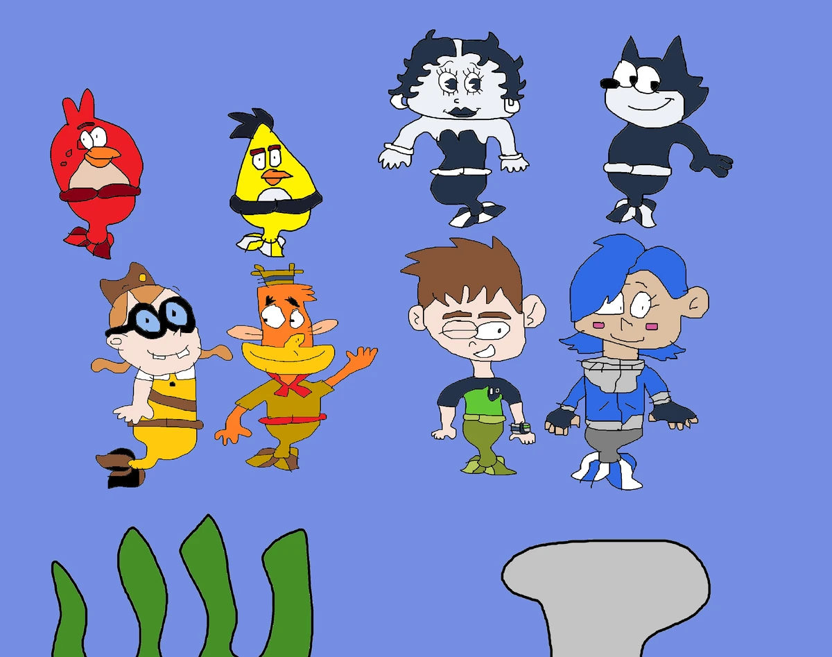 Toon Mer-May Day 26 (BONUS) by SidabaTheToonLord (DeviantArt stuff ...