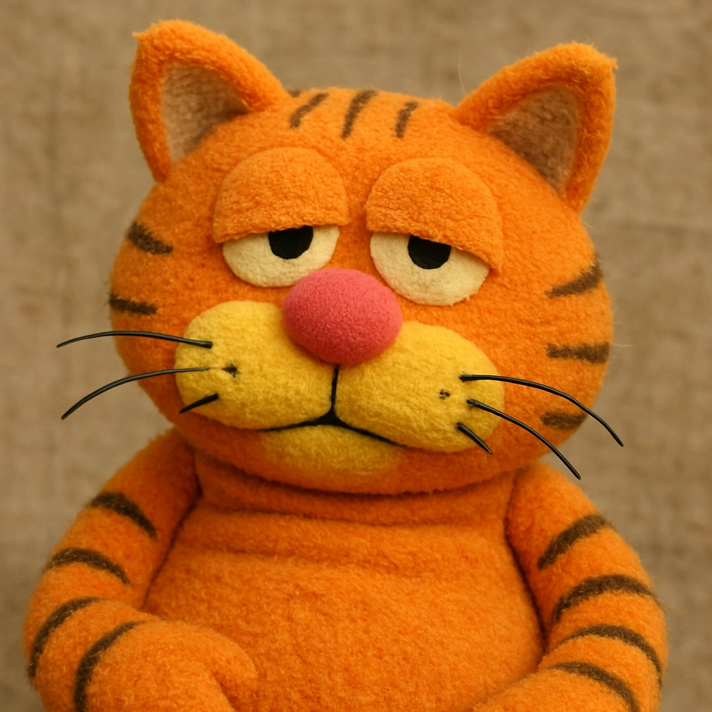 Garfield in The Muppets Style (Copilot AI stuff) | Fan art Fun Wiki ...