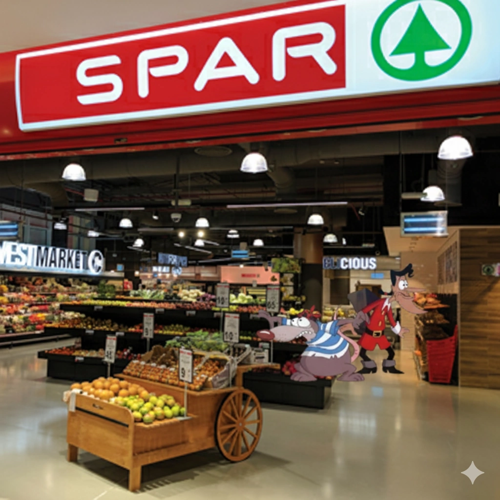 Mad Jack and Snuk are walking in SPAR Supermarket | Fan art Fun Wiki ...
