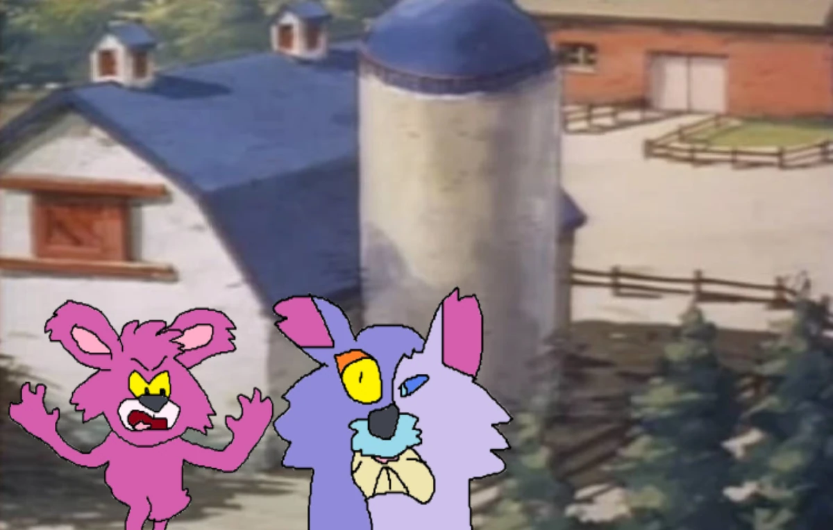 Smoogle is scares at Dragon the Cat from The Secret of NIMH by ...