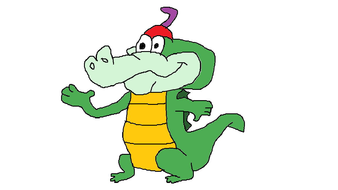Ben Ali Gator in style of Wally Gator (art STUFF) | Fan art Fun Wiki ...