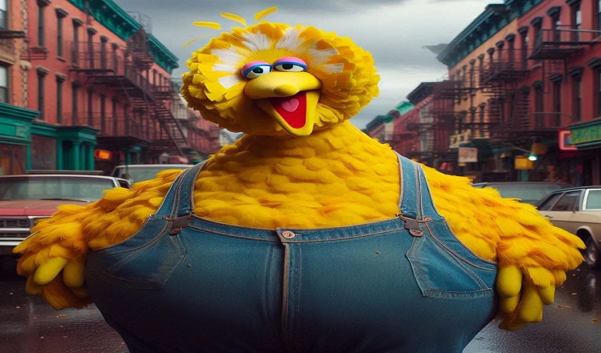 Big Bird FAT | Fan art Fun Wiki | Fandom