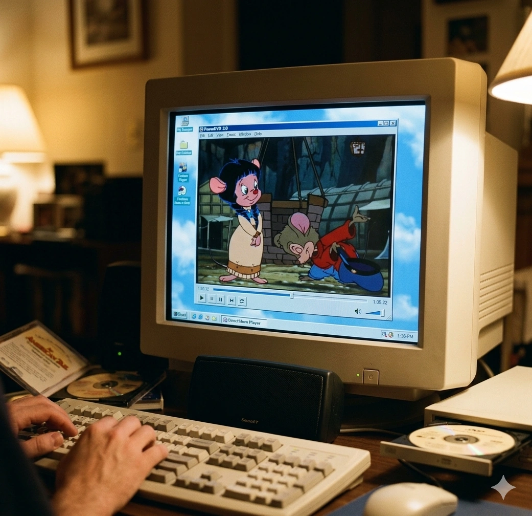 Watching Fievel Mousekewitz and Cholena from An American Tail: The ...