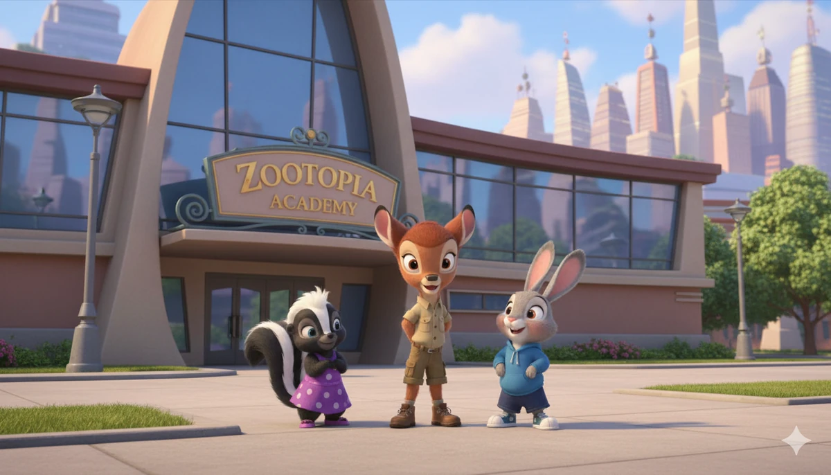 Zootopia x Bambi: Bambi + Thumper + Flower by mnwachukwu16 (DeviantArt ...