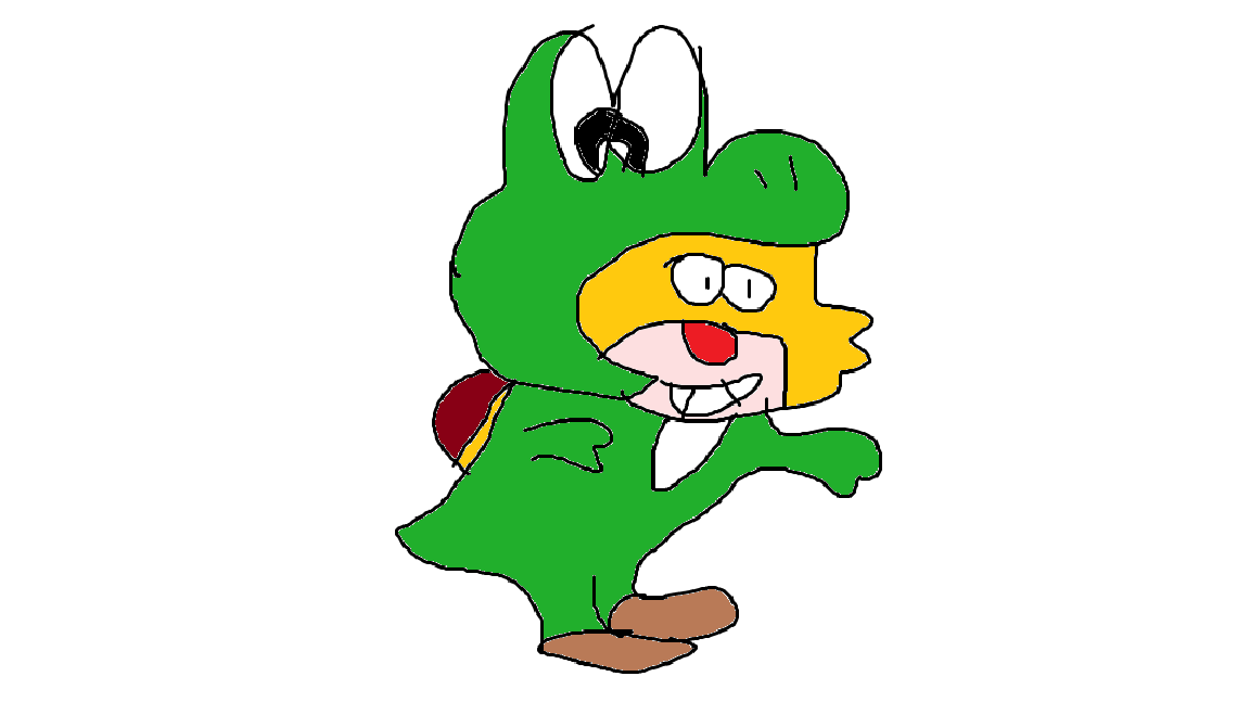 Rowdy the Cat as a Yoshi (art STUFF) | Fan art Fun Wiki | Fandom