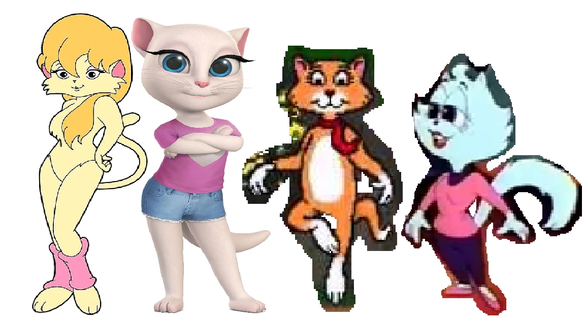 Female anthropomorphic cat characters 5 by MaxietheFox2005 (DeviantArt ...