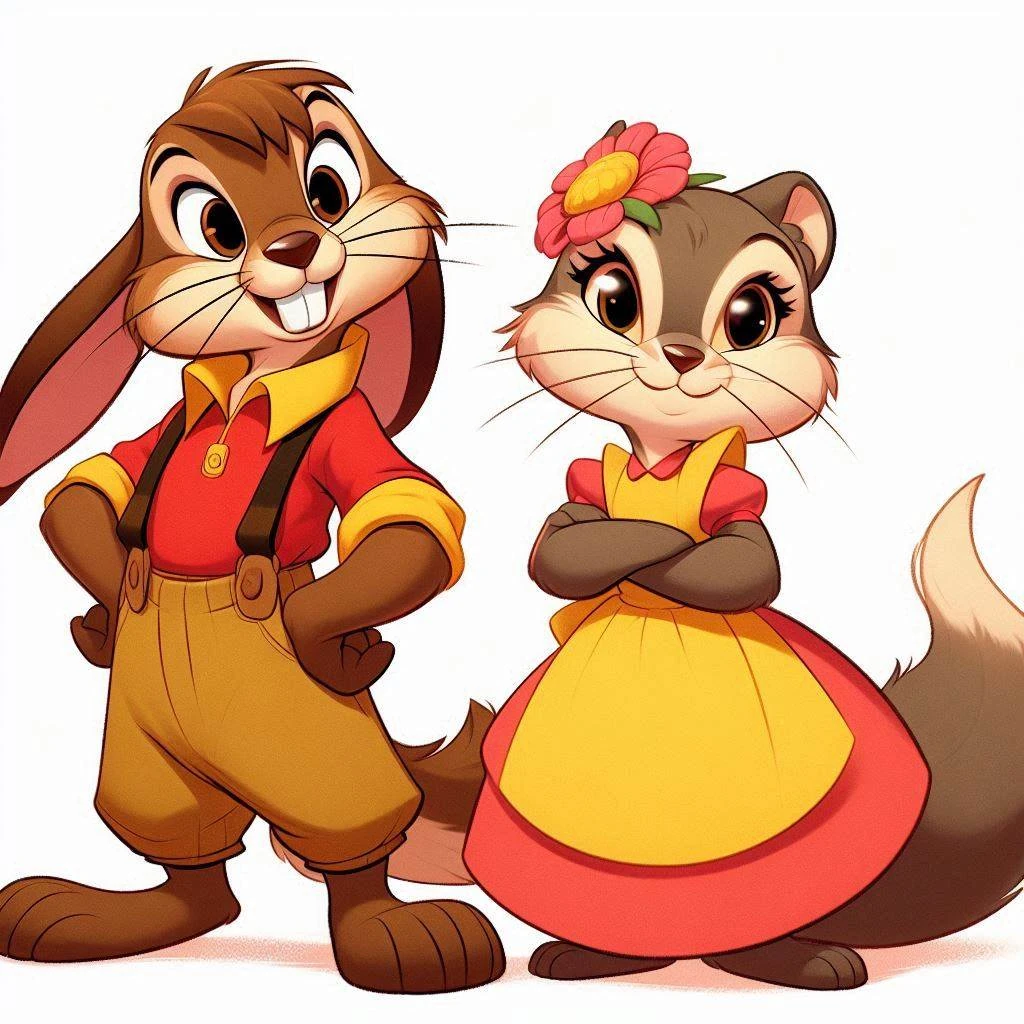 BRER RABBIT and SISTER MINK by mnwachukwu16 (DeviantArt stuff) | Fan art Fun Wiki | Fandom