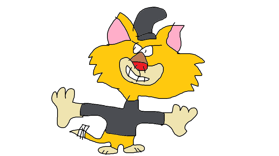 Rowdy the Cat (Disney 1960s style) | Fan art Fun Wiki | Fandom
