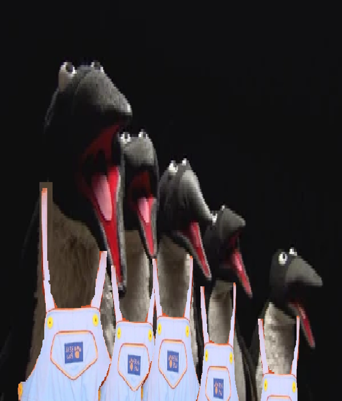 What if Penguins Wear Overalls (Muppet Wiki Stuff) | Fan art Fun Wiki ...