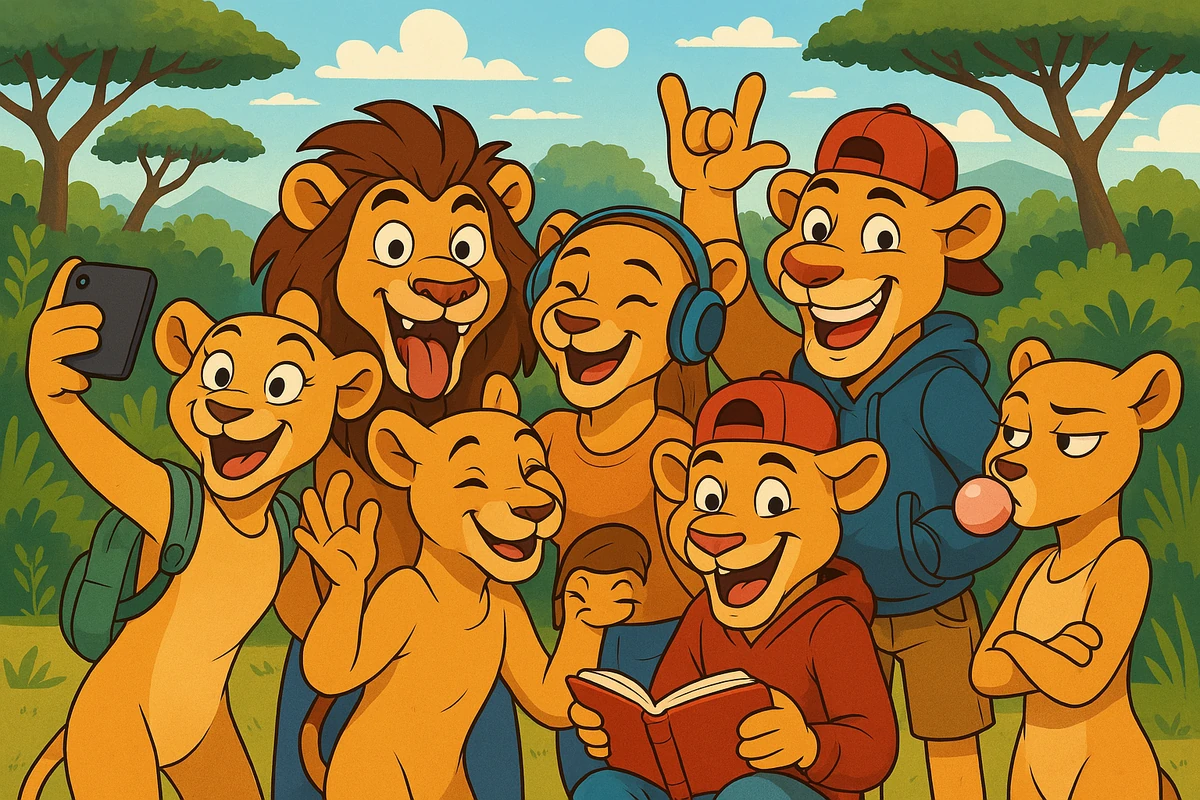 Lion teenager school (Copilot AI stuff) | Fan art Fun Wiki | Fandom