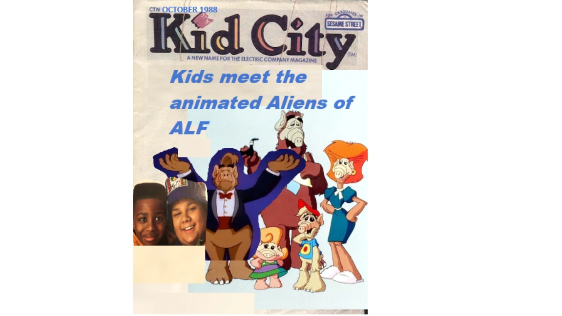 Kid City Magazine - ALF: The Animated Series/ALF Tales (October 1988 ...