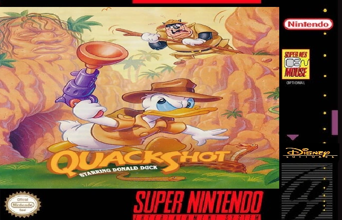 QuackShot Starring Donald Duck (1993, SNES) (Video game stuff) | Fan art Fun Wiki | Fandom