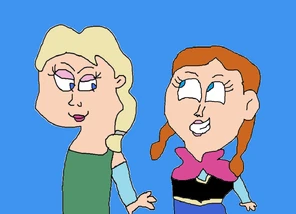 Quentin Tracy "RT" 2013 - Modern Disney styled Frozen Sisters (Twitter ...