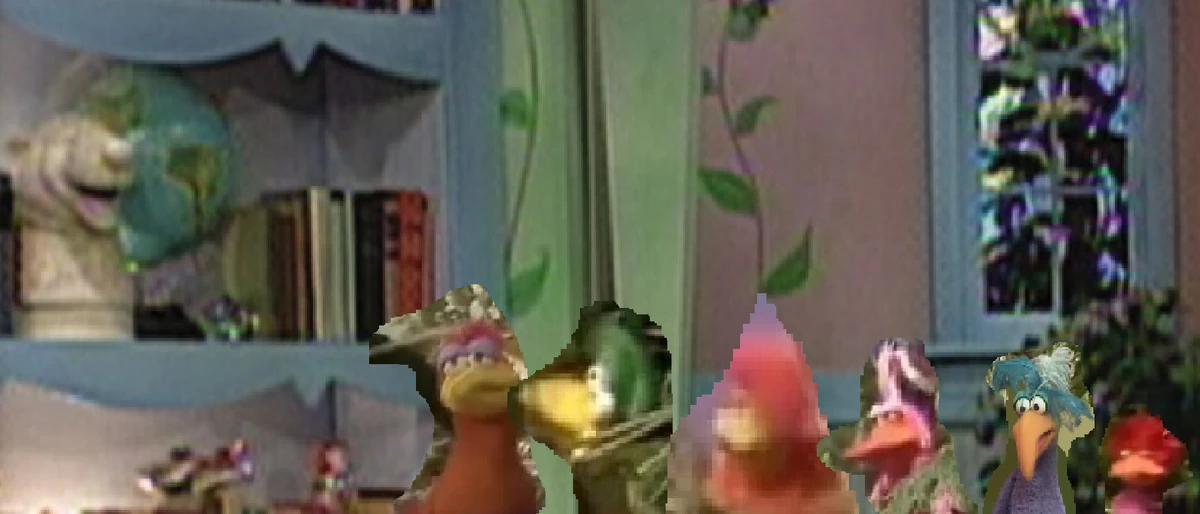 What if Harvey Clyde Doris Shirley Mel & Duke Birds appeared in Bear in ...