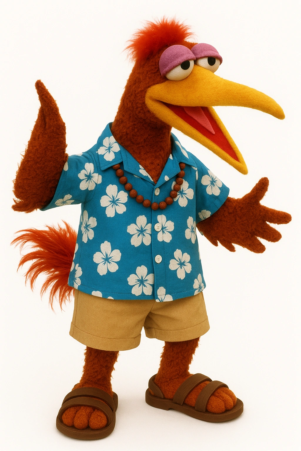 Harvey Bird Dressed as Talking Hank (Copilot AI Stuff) | Fan art Fun ...