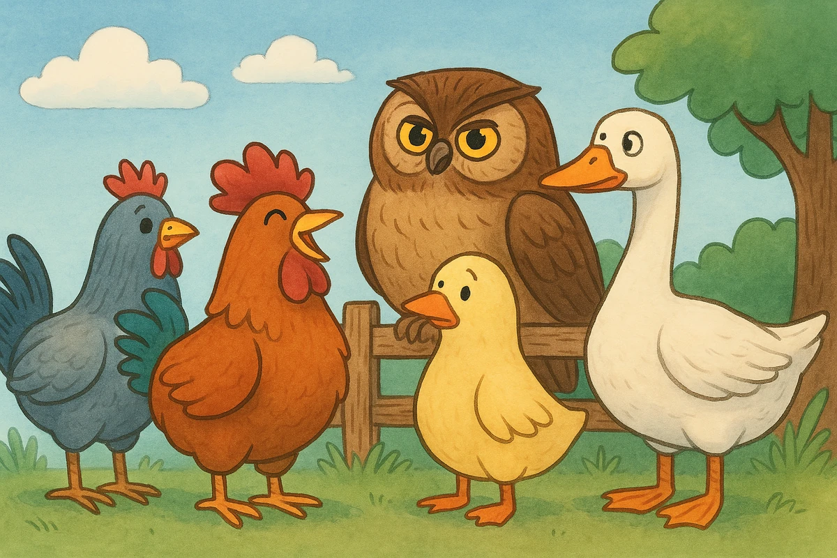 Five roost neighbors (Copilot AI stuff) | Fan art Fun Wiki | Fandom