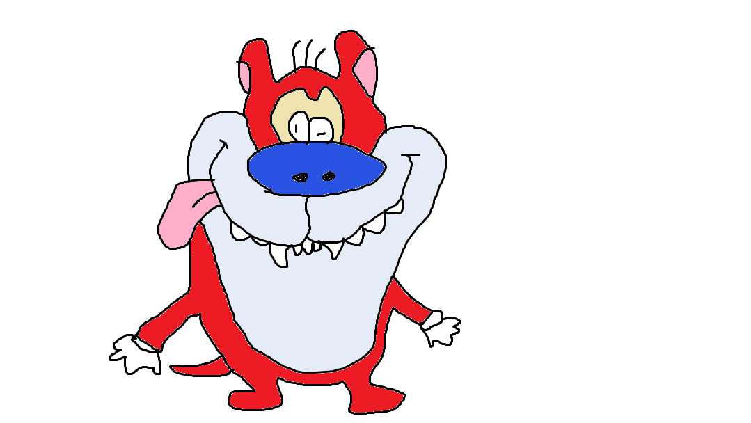 Stimpy Cat but Woozle by MaxietheFox2005 (DeviantArt stuff) | Fan art ...