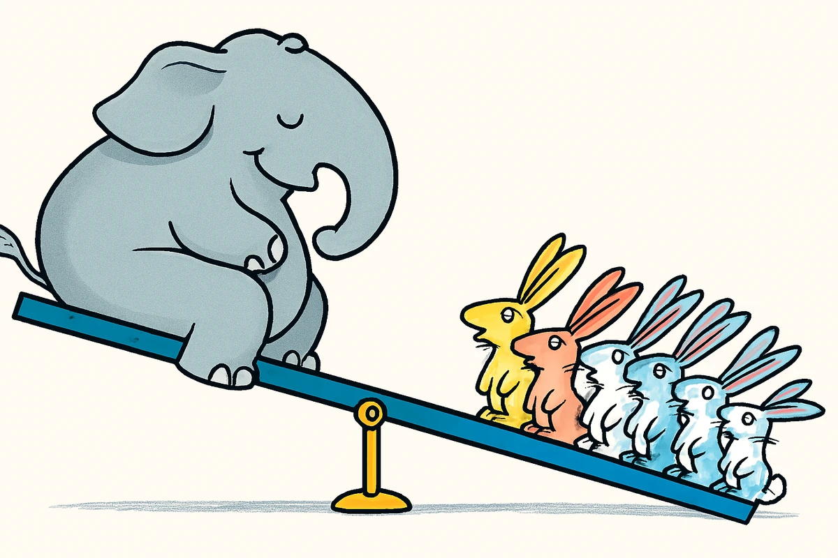 Sandra Boynton's art - Bunny balance (Copilot AI stuff) | Fan art Fun Wiki | Fandom