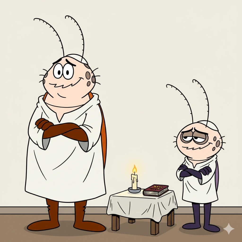 Rube Roach and Reg Roach are doing yom kippur (Gemini) | Fan art Fun ...