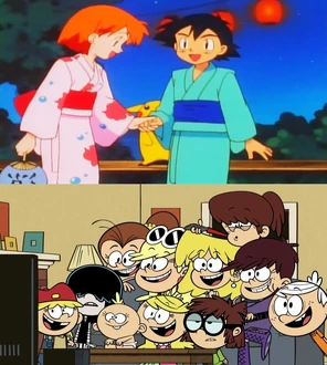 Loud Siblings love PokeShipping by MaxietheFox2005 (DeviantArt stuff) | Fan art Fun Wiki | Fandom